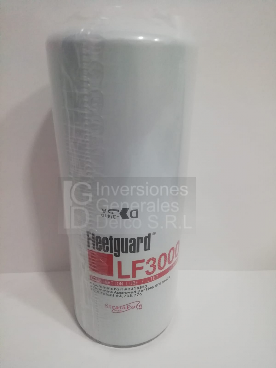 DELCO.20006 FILTRO DE ACEITE VW.17.220...31.310 - Inversiones Delco